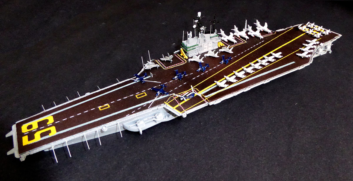 Capital Marine Modellers' Guild: 1/700 Scale Model of USS Forrestal