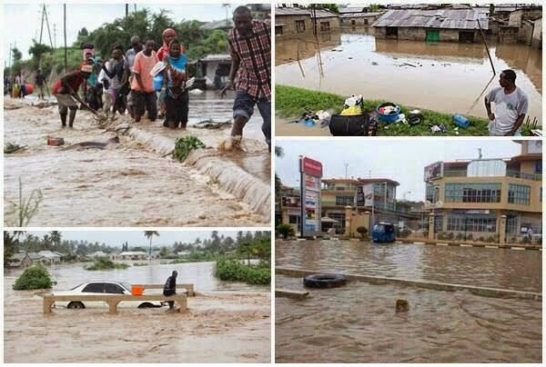 MAFURIKO YANAVYOLITESA JIJI LA DAR..ANGALIA PICHA - KONA YA JAMII