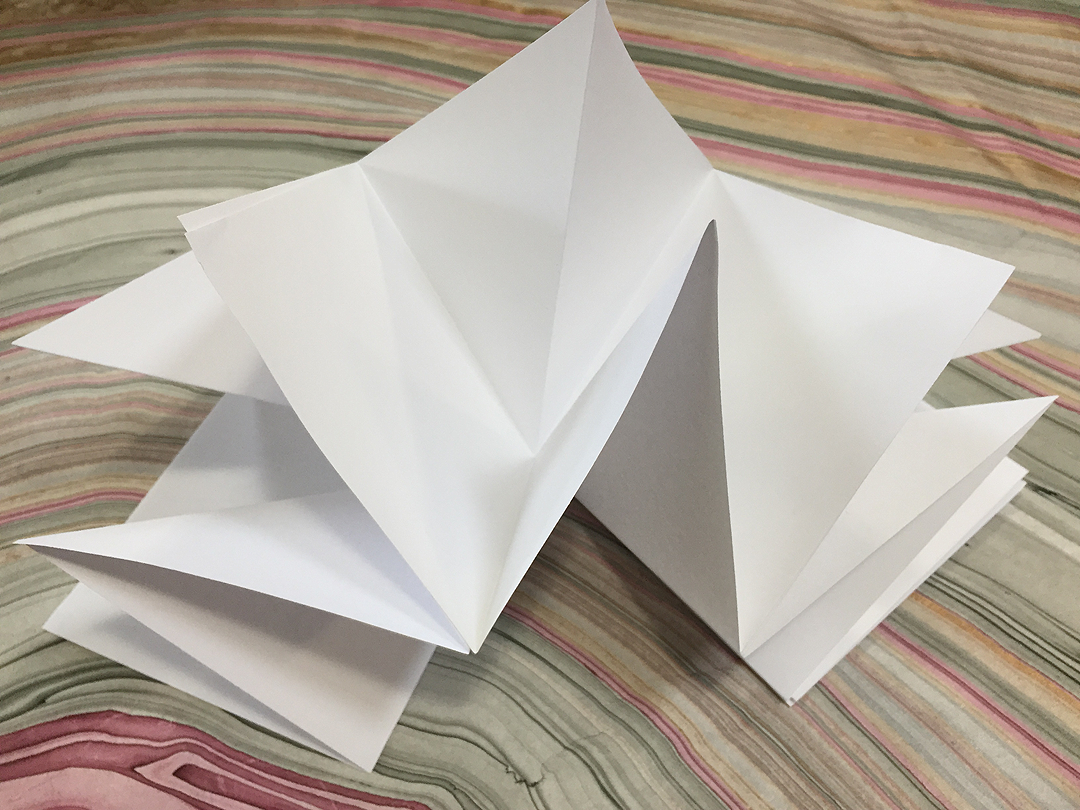Instructions: Spring Flower Fold Book (not just) for Kids
