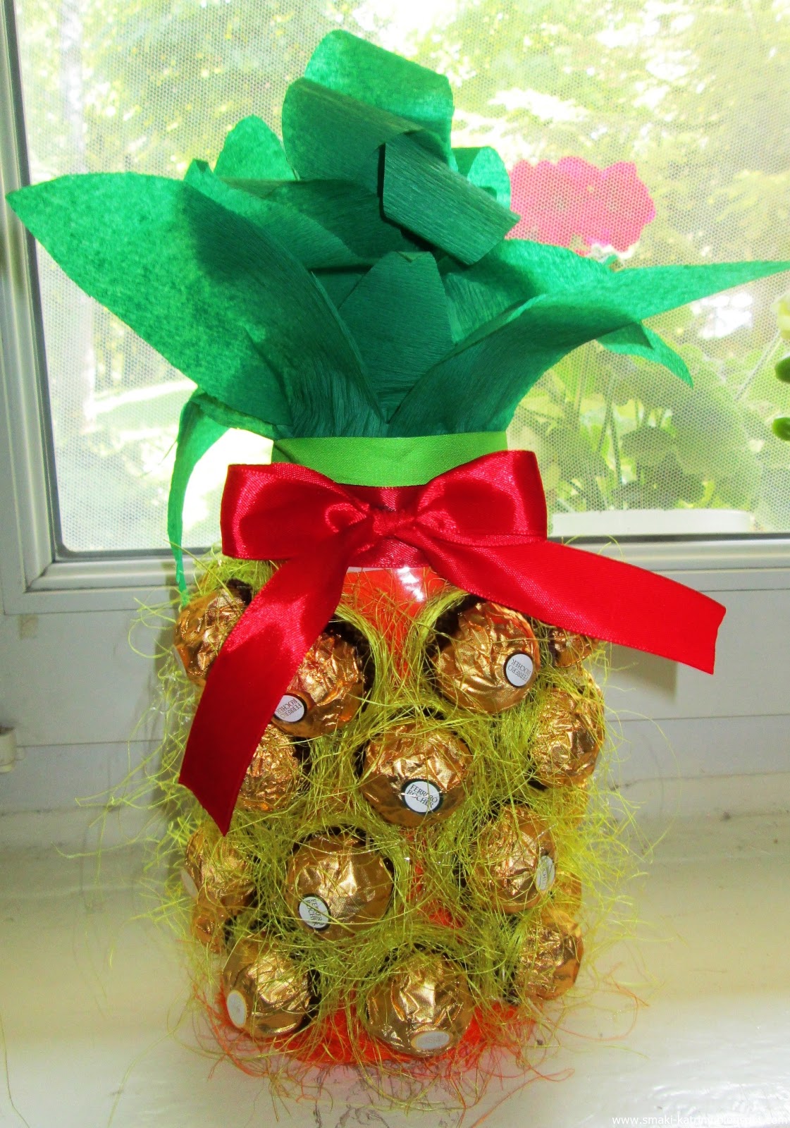 Moje pyszne, łatwe i sprawdzone przepisy :-) : Ananas z wina i ferrero ...