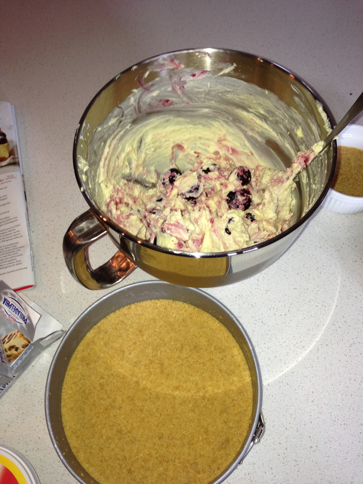 Hello From Tassie: Cherry Cheesecake - My Coles Magazine Comes Out Again