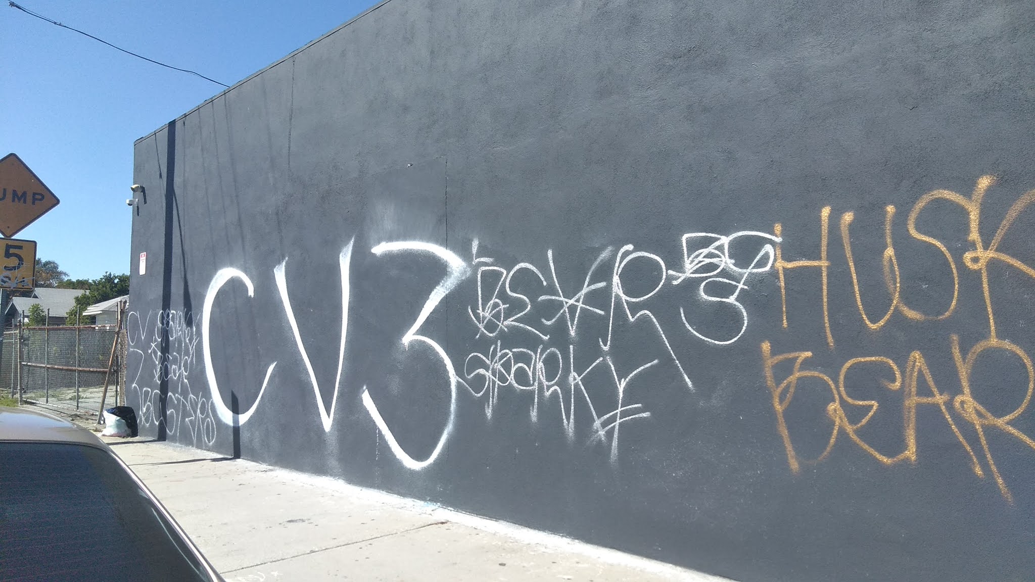 sureno 13 gangs graffiti: compton varrio 3 tres ( CV3 )