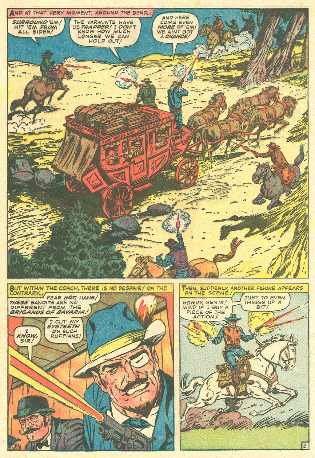 Four-Color Shadows: Two-Gun Kid-Dick Ayers/Bill Everett-1966