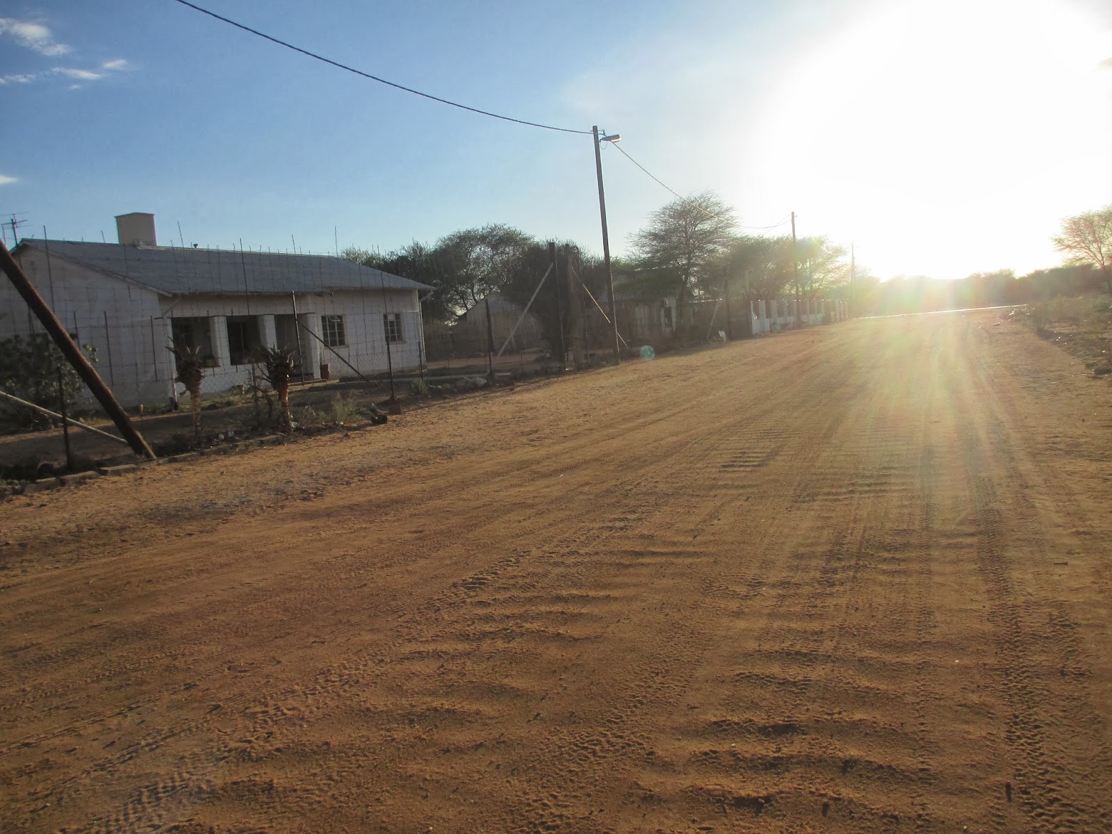 Loletta in Namibia: A Walk into the Settlement of Kalkfeld Proper Part 1