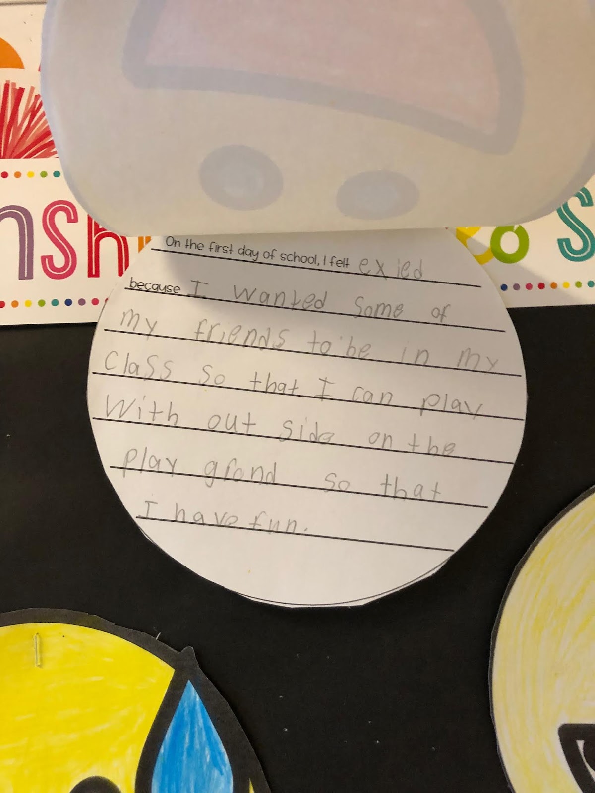 Little Mrs. Bell: Back to School Emoji Writing