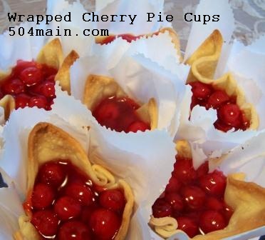 504 Main by Holly Lefevre: Wrapped Cherry Pie Cups