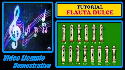 Clases de Flauta Dulce "Con Notas Explicadas" | Lual Cross Mx | Pagina Oficial: Brilla Brilla ...