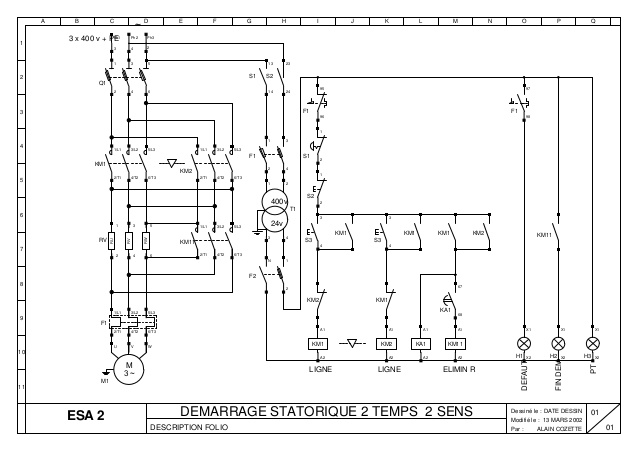 Démarrage par élimination de résistances statoriques - Electricité Industrielle
