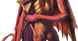 Planescape Online Mimir: Baatezu, Lesser - Red Abishai