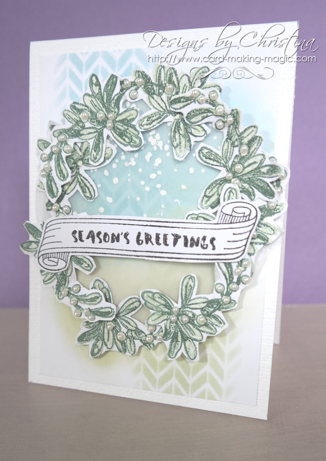 Flowers, Ribbons and Pearls: Creative Stamping 47