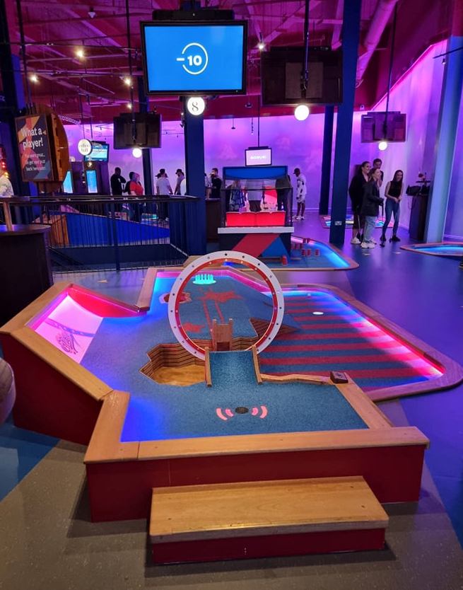 The Ham and Egger Files: Puttshack Mini Golf at Lakeside in Essex