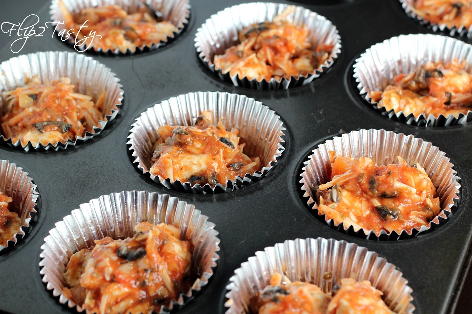 Italian Parmesan Muffins | Flip2Tasty