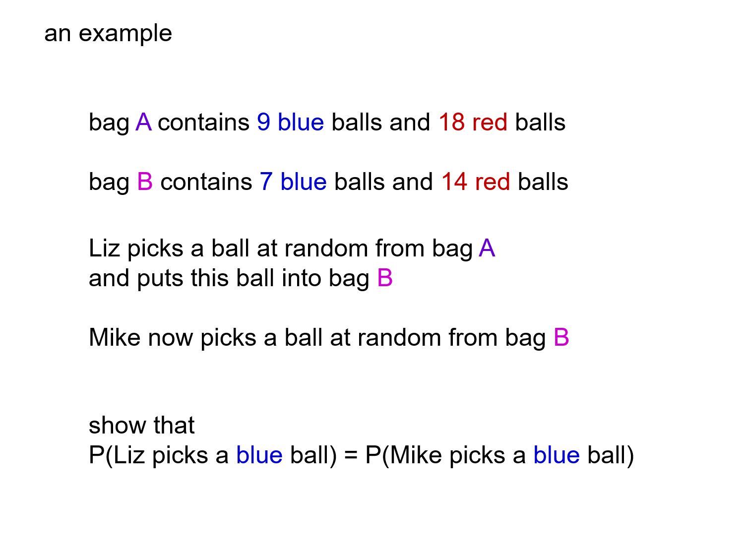 MEDIAN Don Steward mathematics teaching: generalising probability GCSE ...