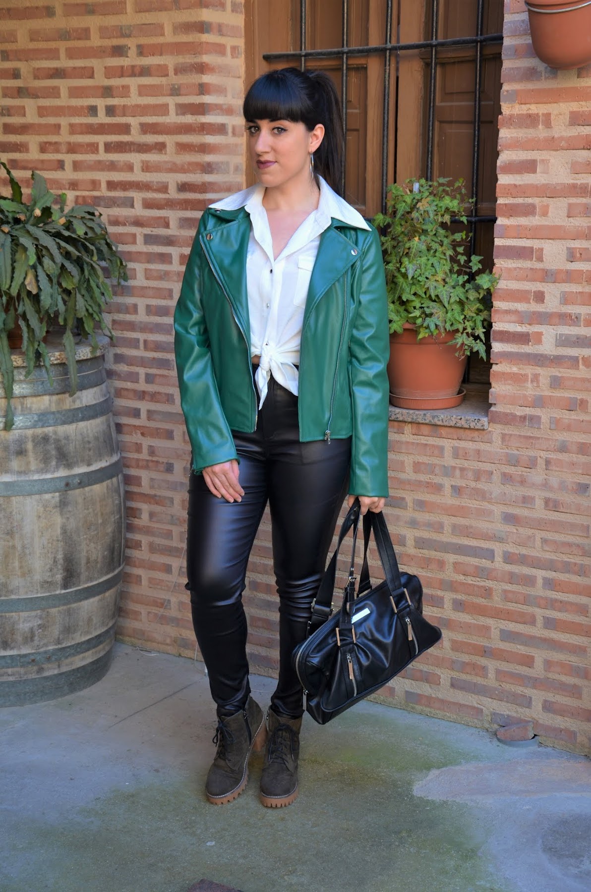 El Baúl de Raquel: SHEIN Spring Collection | Leather look