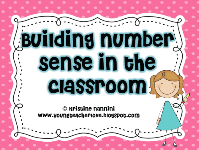Classroom Freebies Too: Building Number Sense Freebie