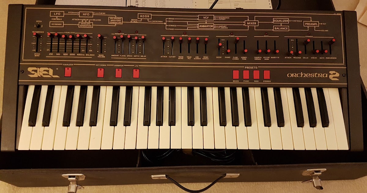 MATRIXSYNTH: SIEL ORCHESTRA 2 SYNTHESIZER SN 235/307