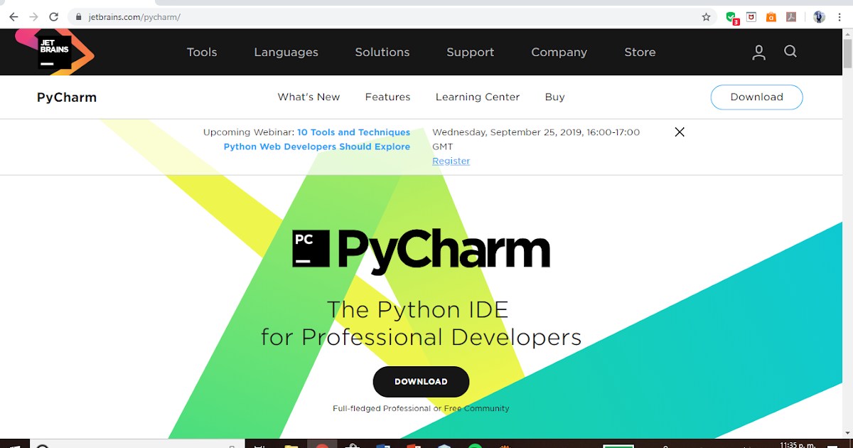Instalar PyCharm (IDE para Python)