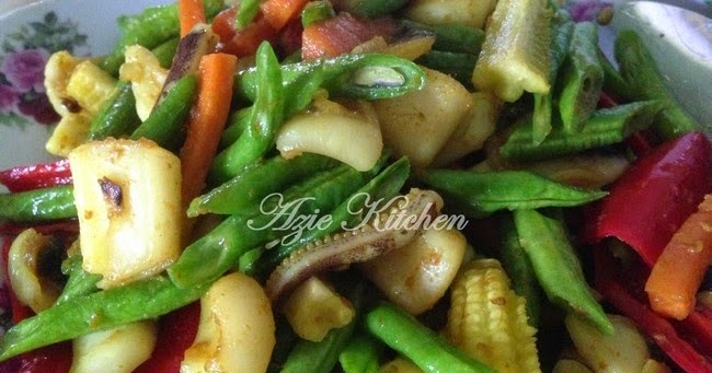 Sayur Campur Goreng - Azie Kitchen