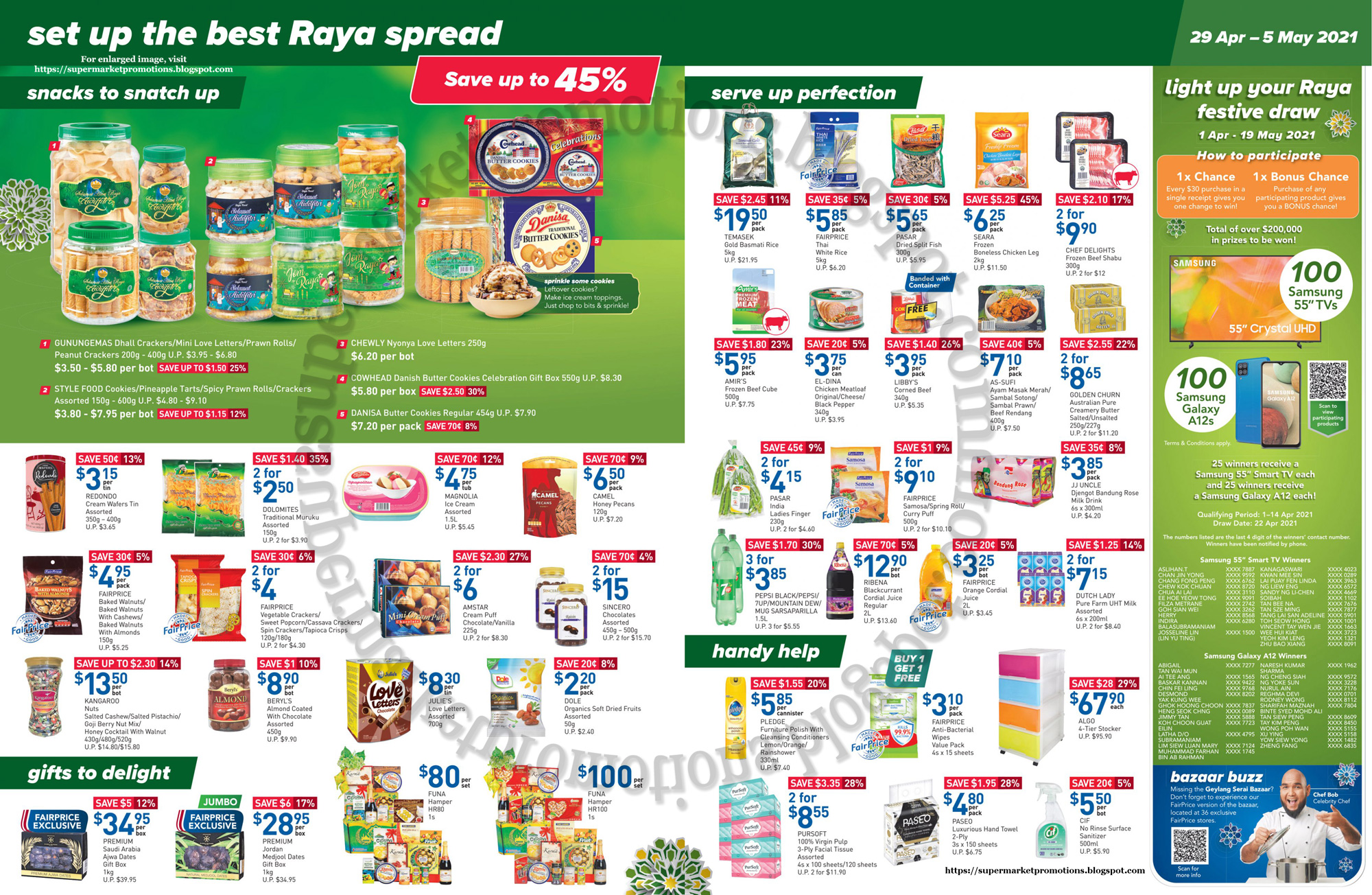 NTUC FairPrice Hari Raya Promotion 29 April - 05 May 2021 ~ Supermarket ...