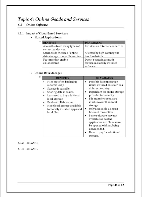 IGCSE EDEXCEL ICT REVISION NOTES