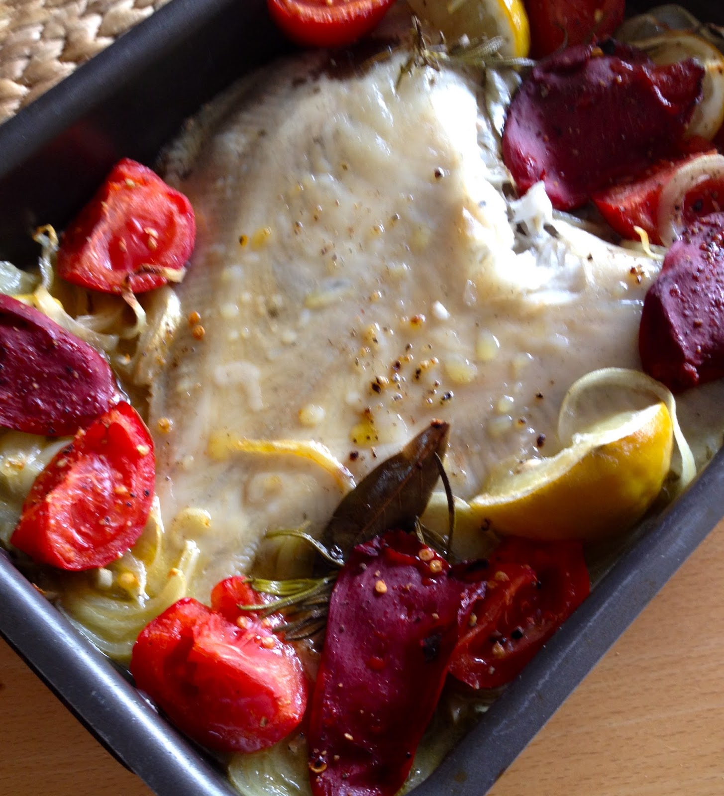 potjesgeluk: Hele tarbot in de oven