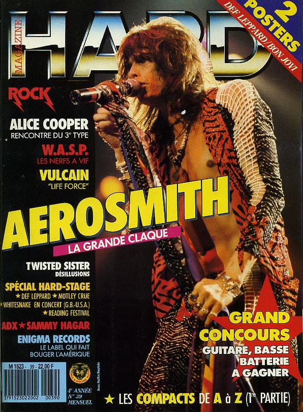 METAL MAGAZINES: HARD ROCK (France)