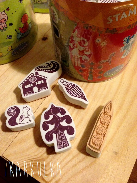 My od Berounky: Dětská razítka