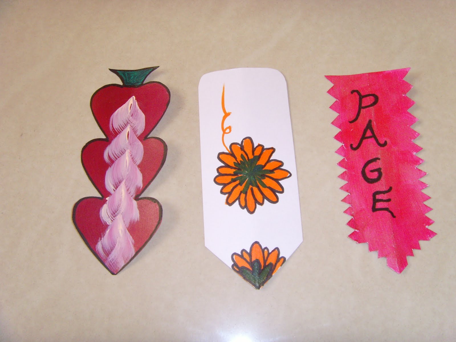 craft works: how to make book mark