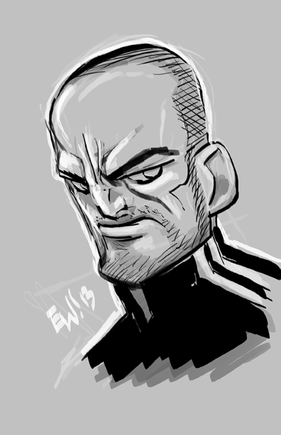 Chev Chelios...er maybe? And New Site Design | EryckWebbGraphics