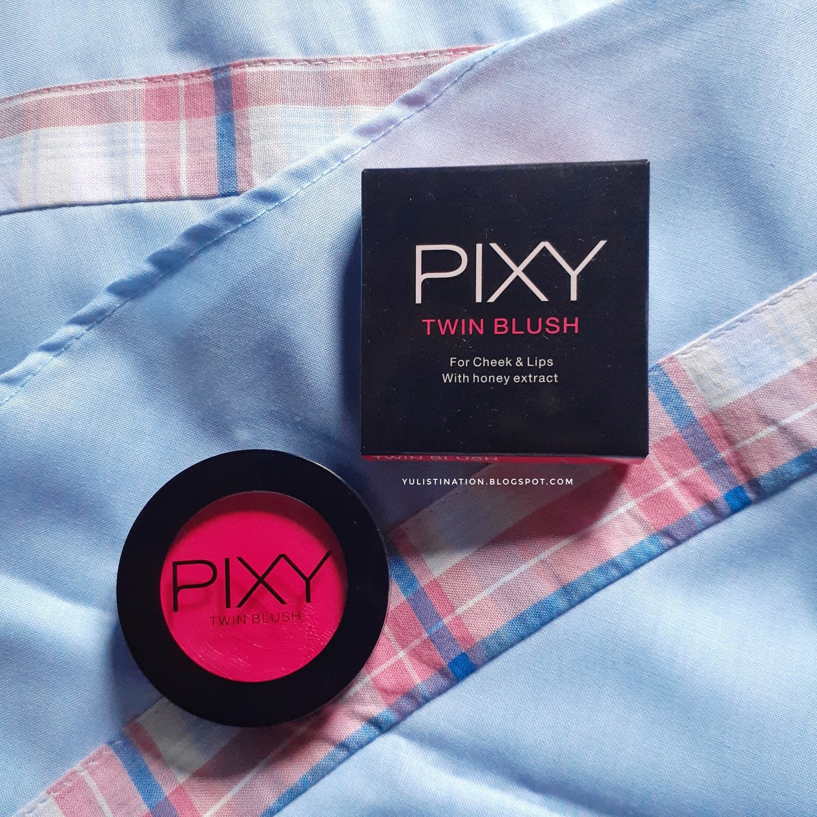 REVIEW : Pixy Twin Blush 02 Active Pink - The Yulistinay's Diary
