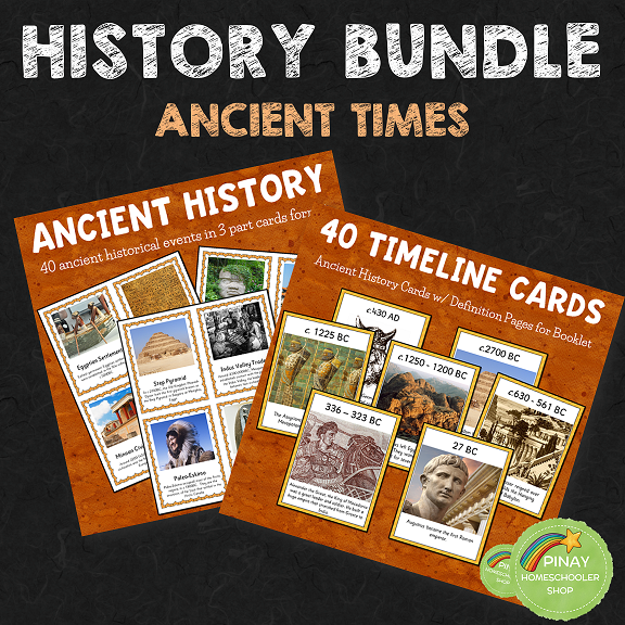 World History: Ancient Times Learning Materials | The Pinay Homeschooler