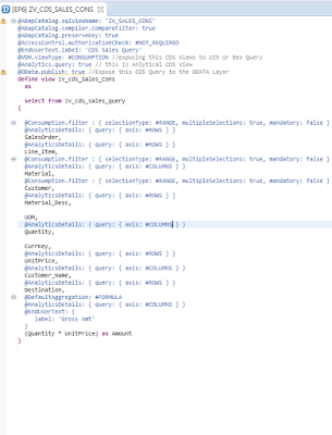 SAP ABAP Central: Embedded CDS View exposure to Fiori