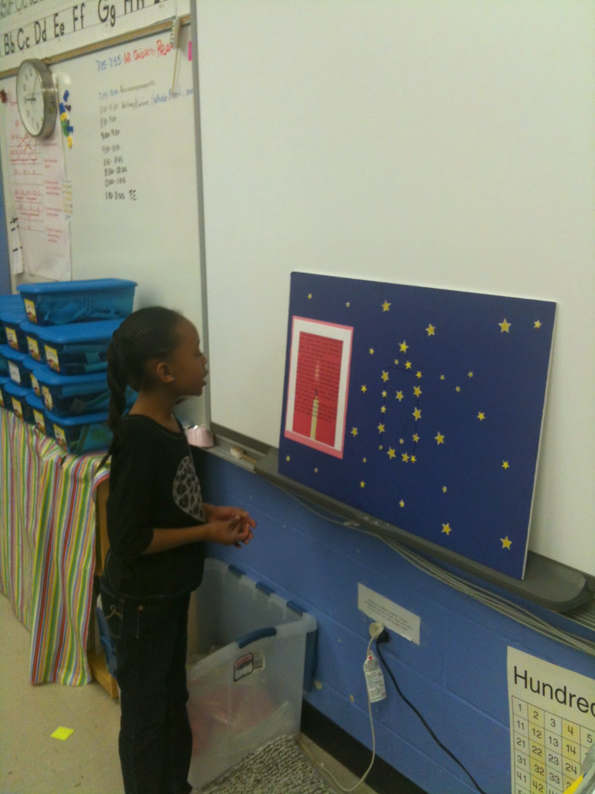 Geezy's 2nd Grade: last year's constellations projects