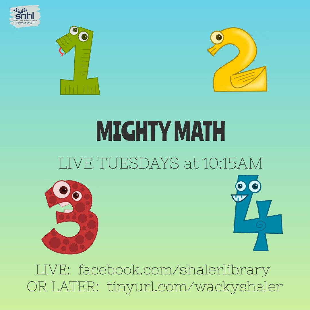 Virtual Wackiness from the Shaler North Hills Library: Mighty Math 18