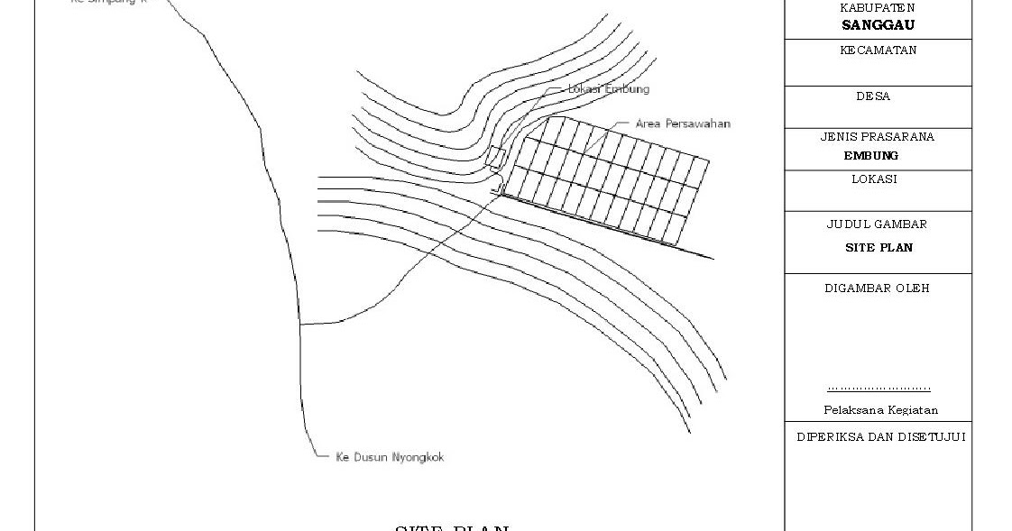 Infrastruktur Perdesaan: Desain dan RAB Embung Dinding Pasangan Batu
