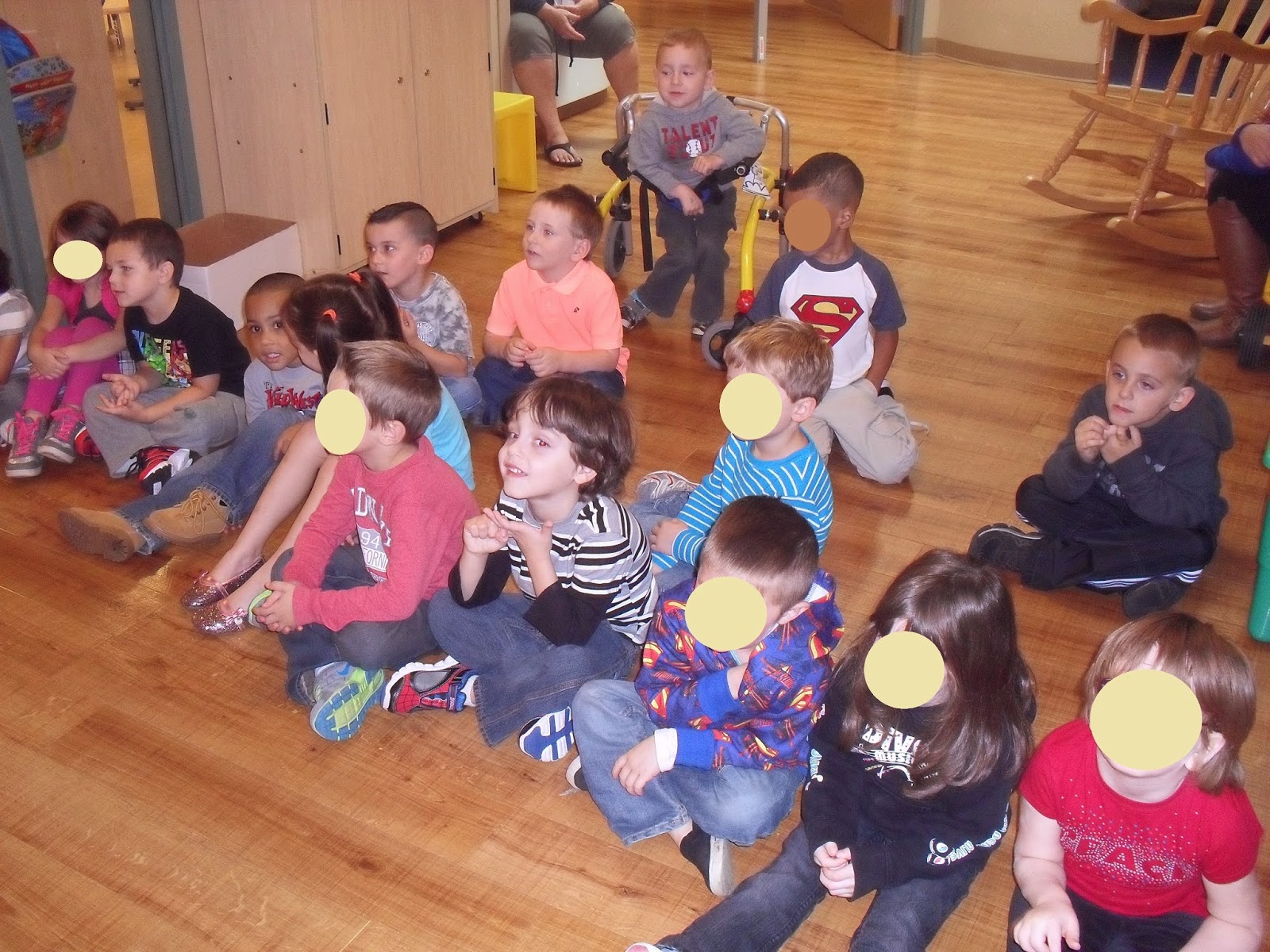 Laughter & Learning in Room 139 : What sounds do we hear at school?