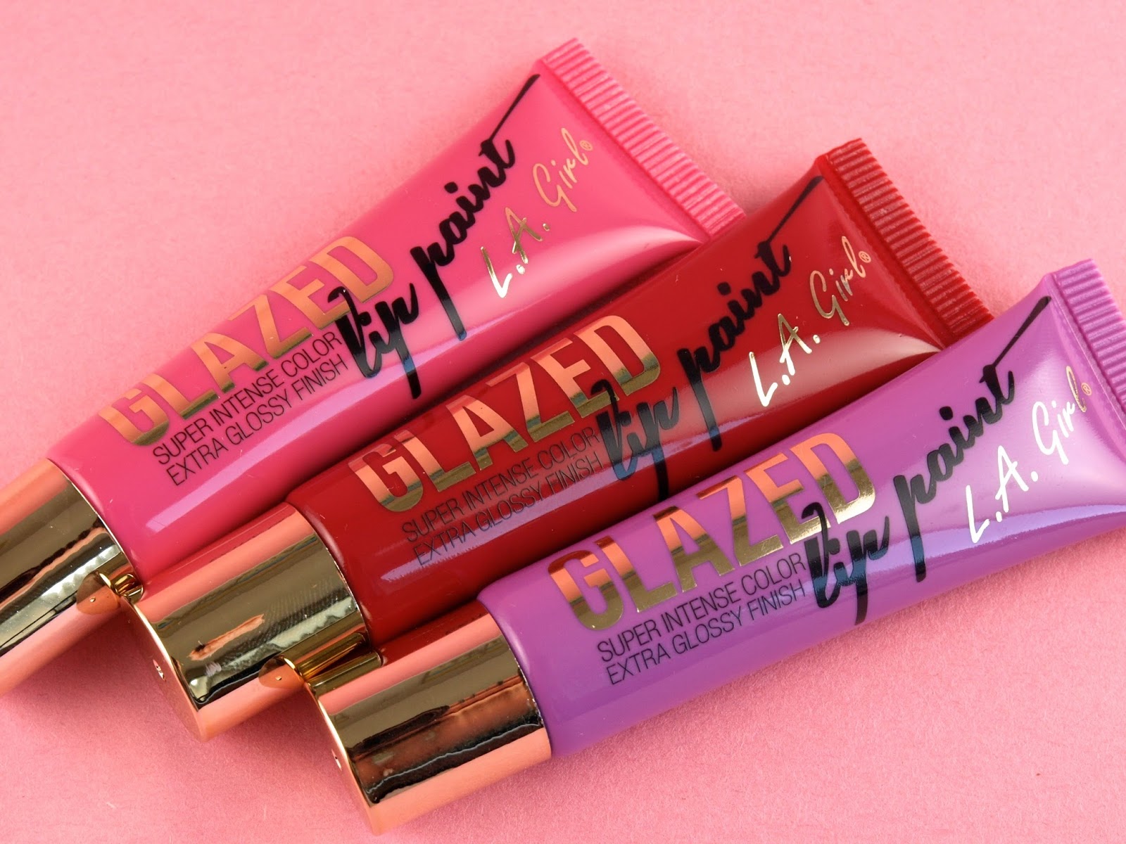 L.A. Girl Glazed Lip Paint in "Bombshell", "Pin-Up" & "Coy": Review and ...
