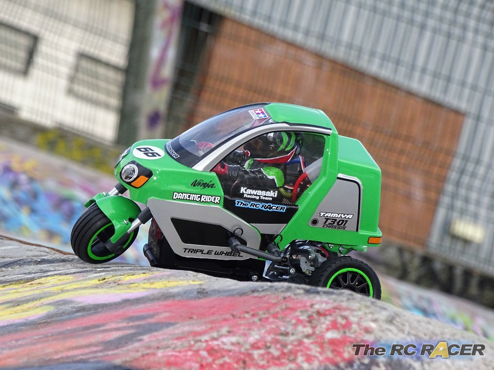 57405 Tamiya Dancing Rider T3-01 Build and review | The RC Racer
