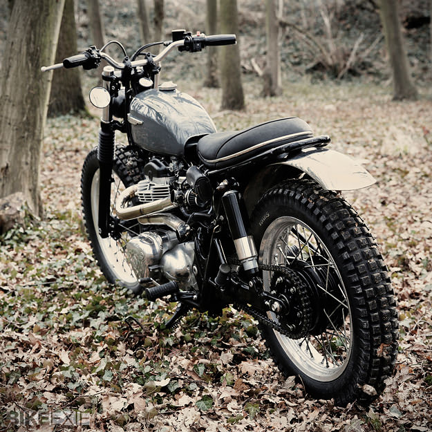 VOROMV Moto: Kawasaki W 650 Scrambler por Skuddesign: retorno a los sesenta