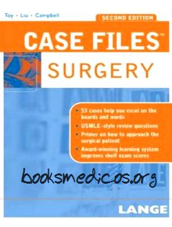 CASE FILES Surgery Eugene Toy | booksmedicos