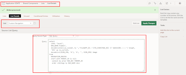 How To Create Dynamic Navigation Menu In Oracle Apex Ontoor Solutions