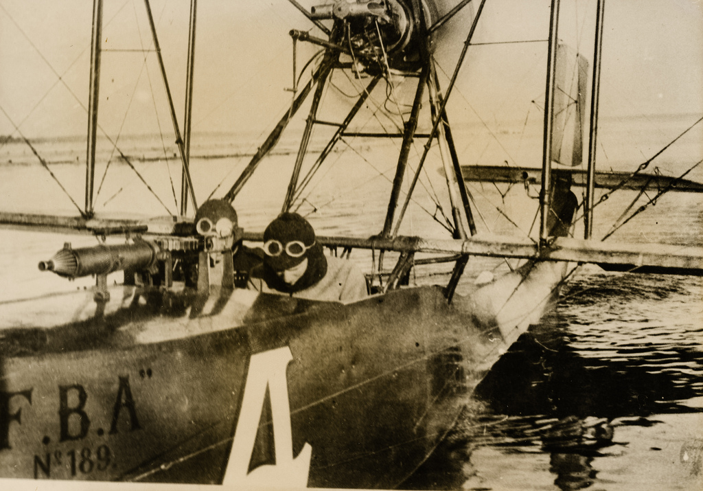 Airplanes in the skies + FAF history: FBA flying boat