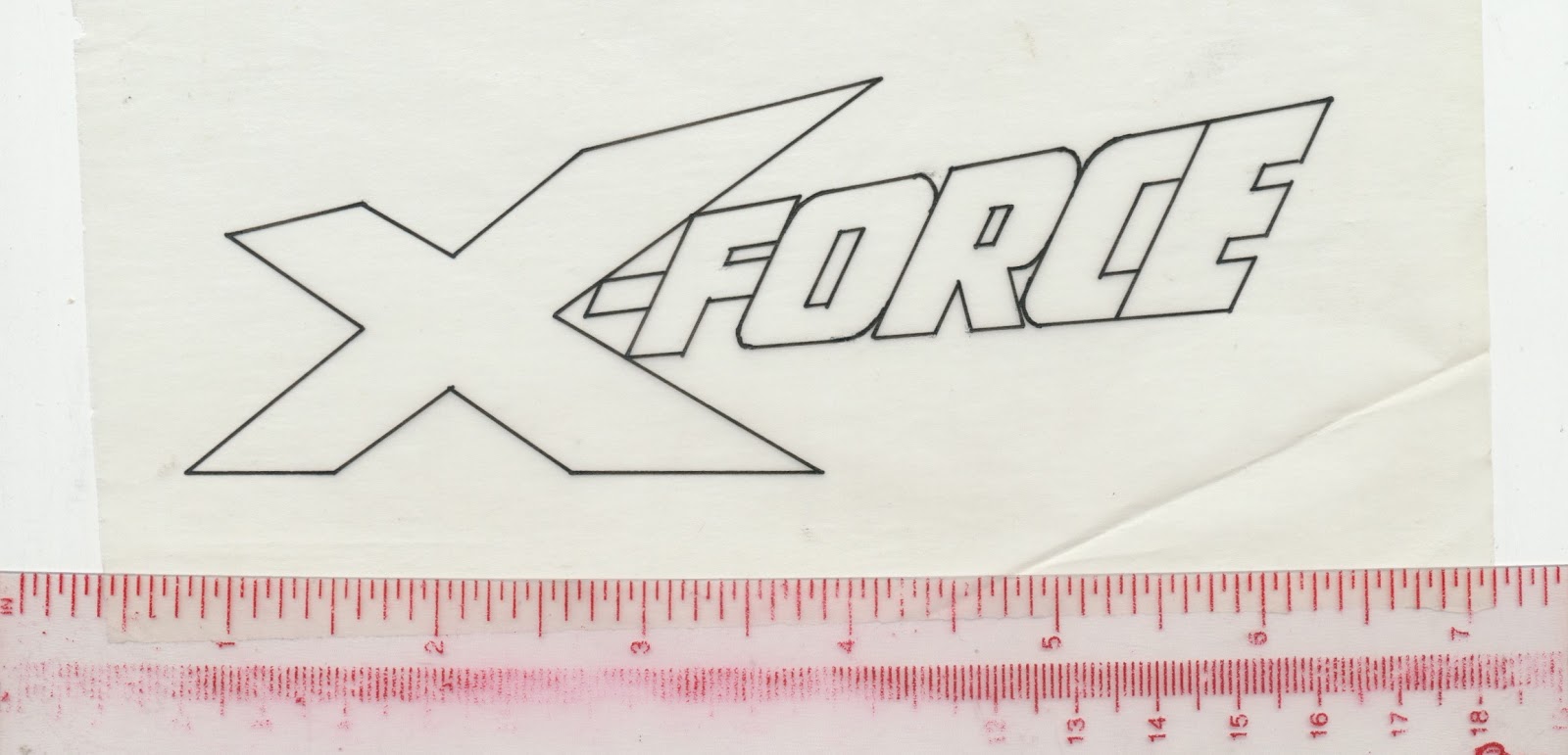 Tenth Letter of the Alphabet: Anatomy of a Logo: X-Force