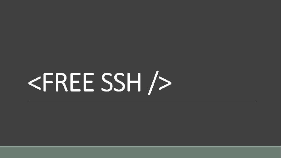 SSH SSL Account