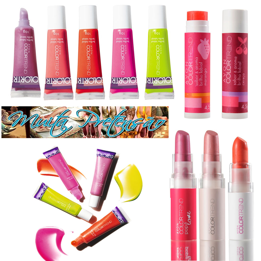 Muita Pretensão: Nova linha de Maquiagem AVON COLOR TREND: as fotos dos ...