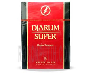 Tobacco Packets: Djarum Super 16 Cigarettes