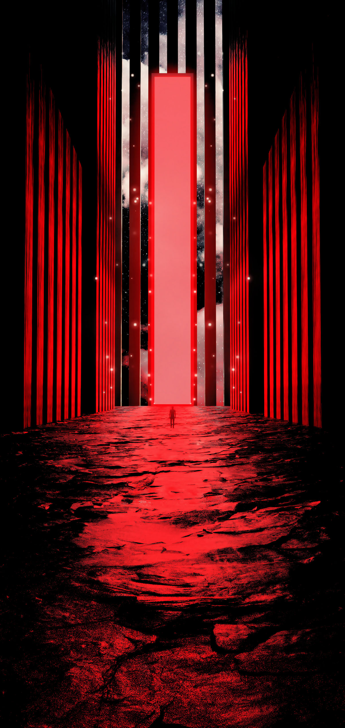 Oled wallpaper phone - cyberpunk red