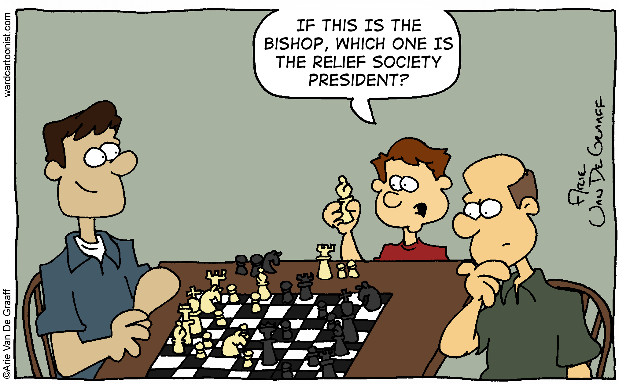 Ward Cartoonist: Chess