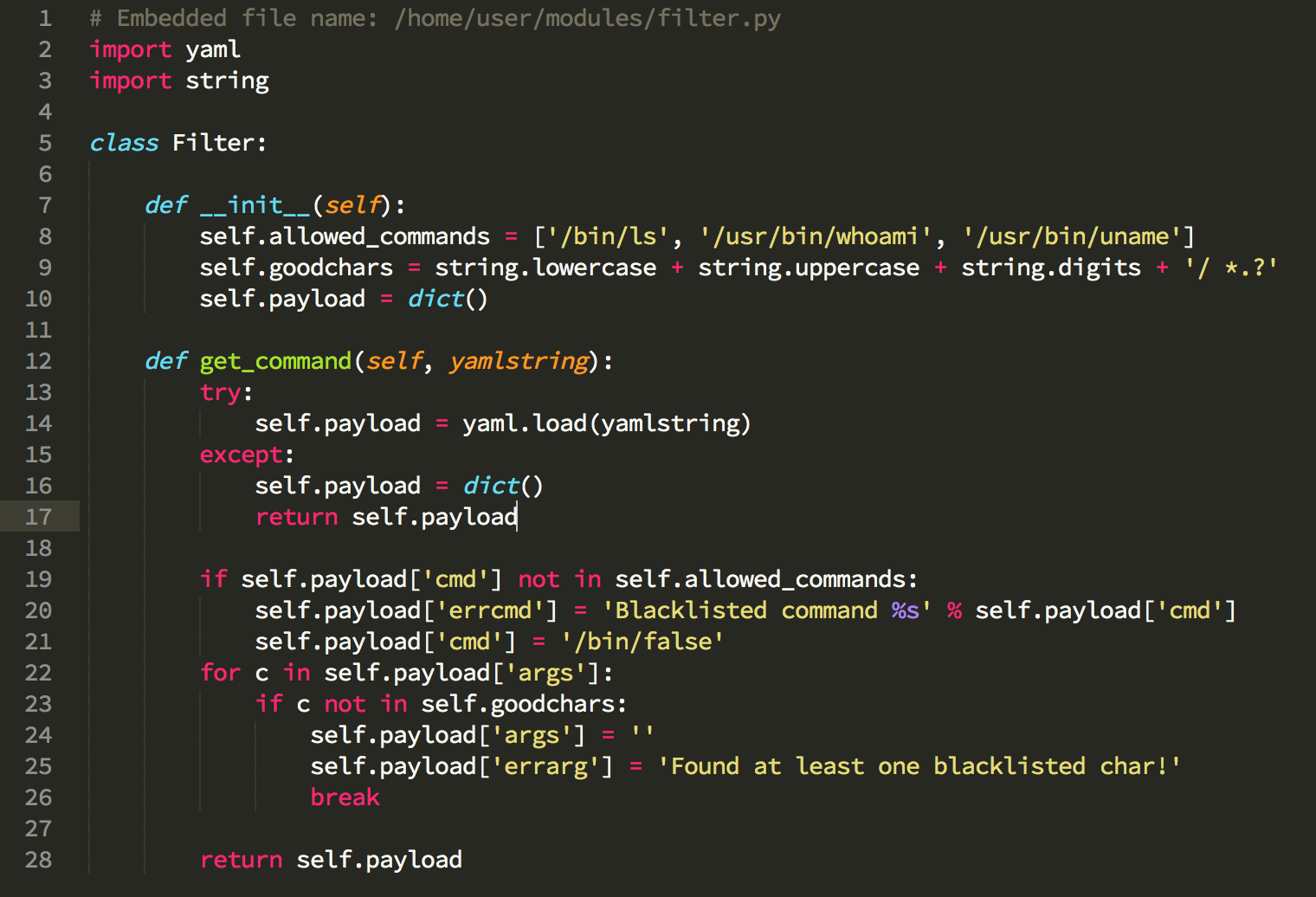 C0deH4cker's Blog: 30c3 CTF: yass [SANDBOX 400]