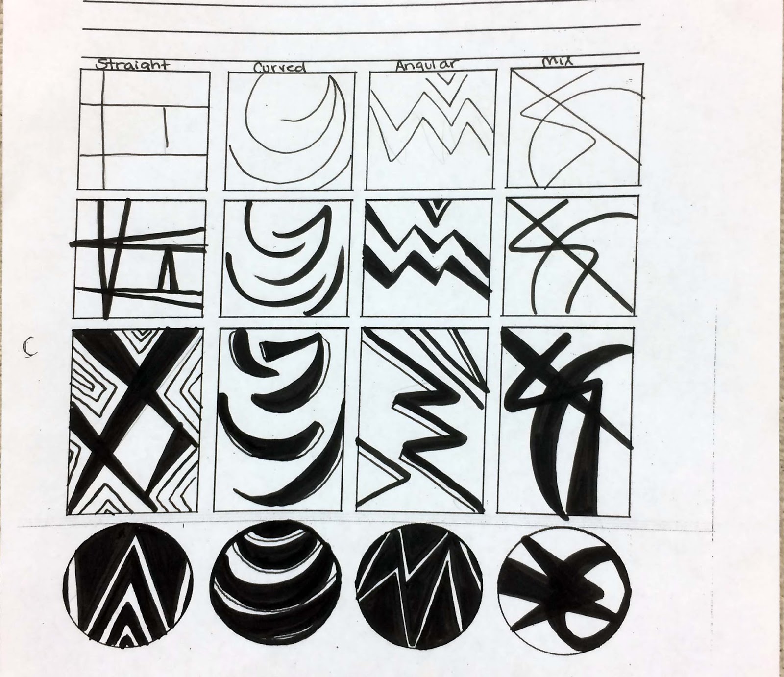 ART 3 Intro to Art and Design with William Smith: LINE: Line Types